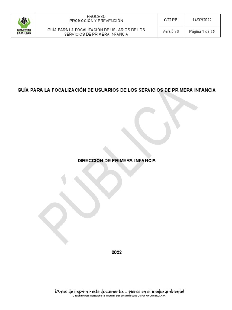 g22.pp Guia para La Focalizacion de Usuarios de Los Servicios de ... g22.pp Guia para La Focalizacion de Usuarios de Los Servicios de ...