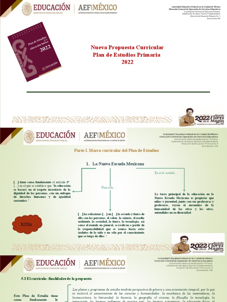 Generalidades Taller Enero 2023 Plan y Programas 2022 | PDF | Plan de ...