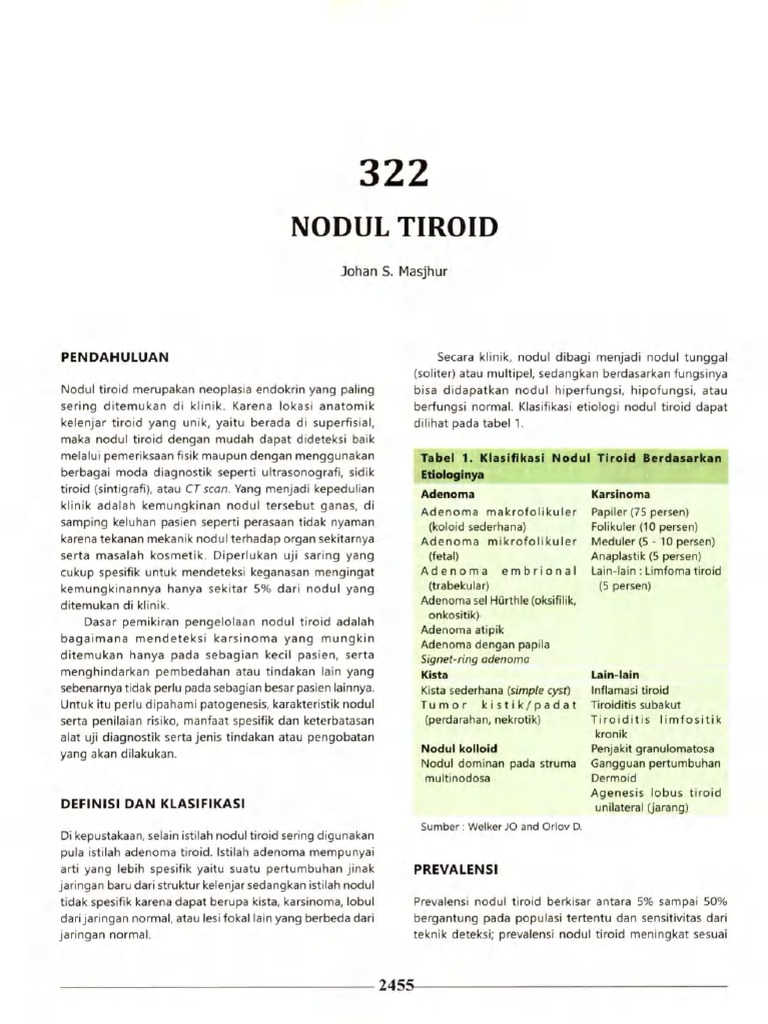 IPD Nodul Tiroid | PDF