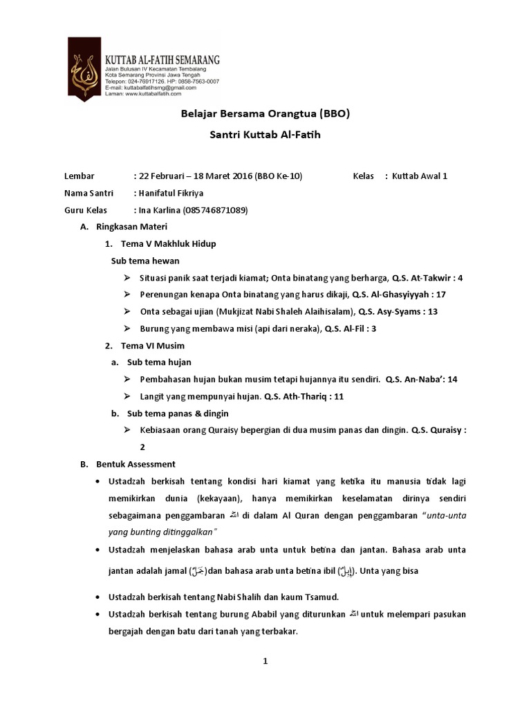 BBO X M. Hidup-Musim | PDF