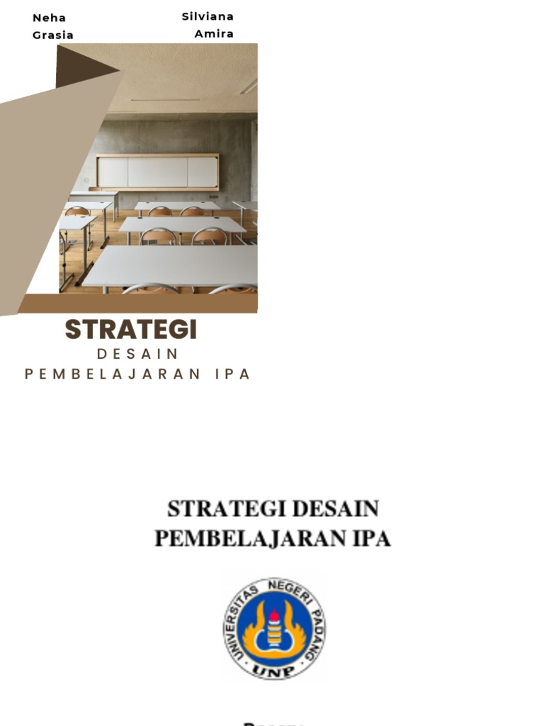 Strategi Desain Pembelajaran IPA | PDF | Seni