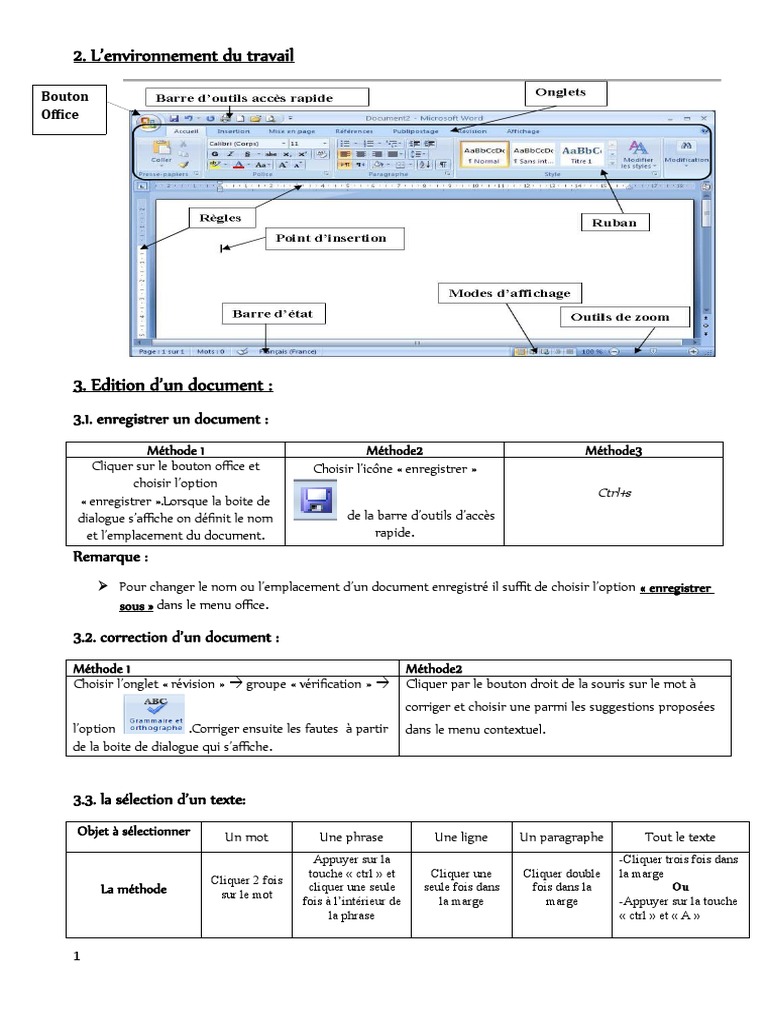 Cours Complet sur Microsoft Word PDF | PDF | Mise en page | Microsoft Word