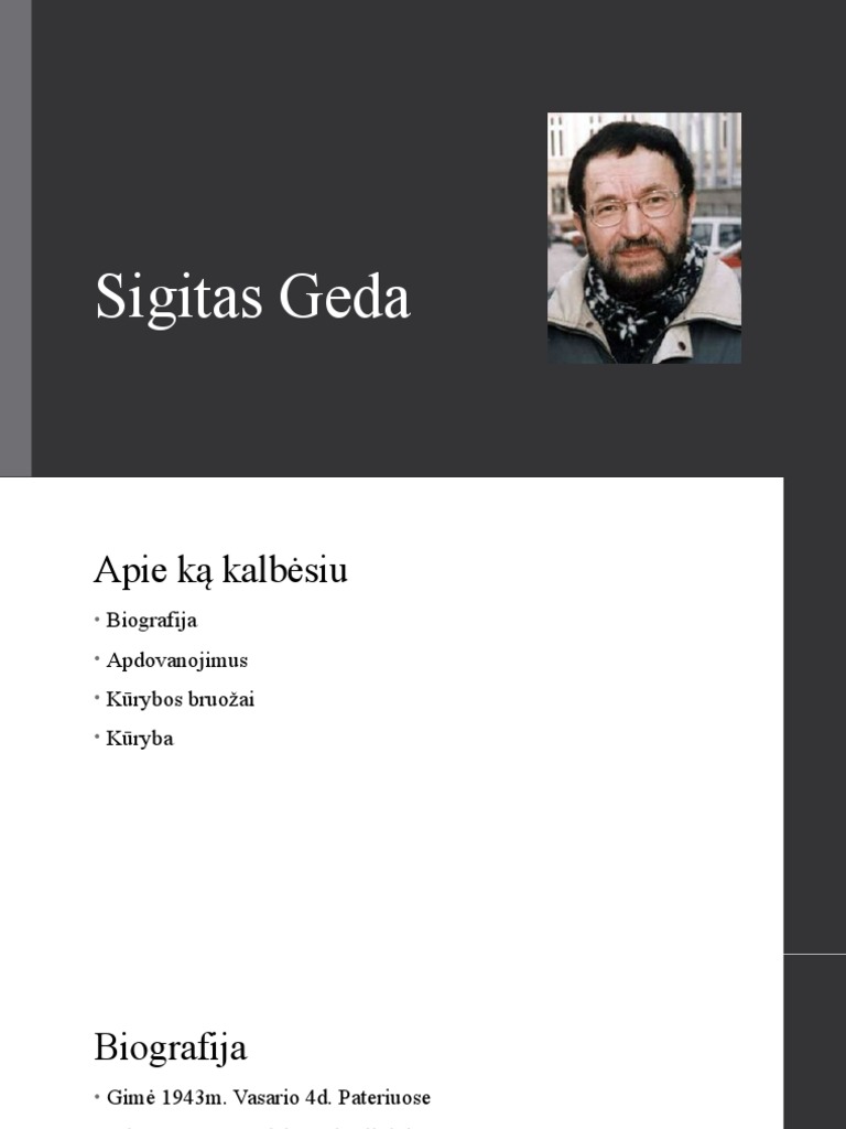 Sigita Geda | PDF
