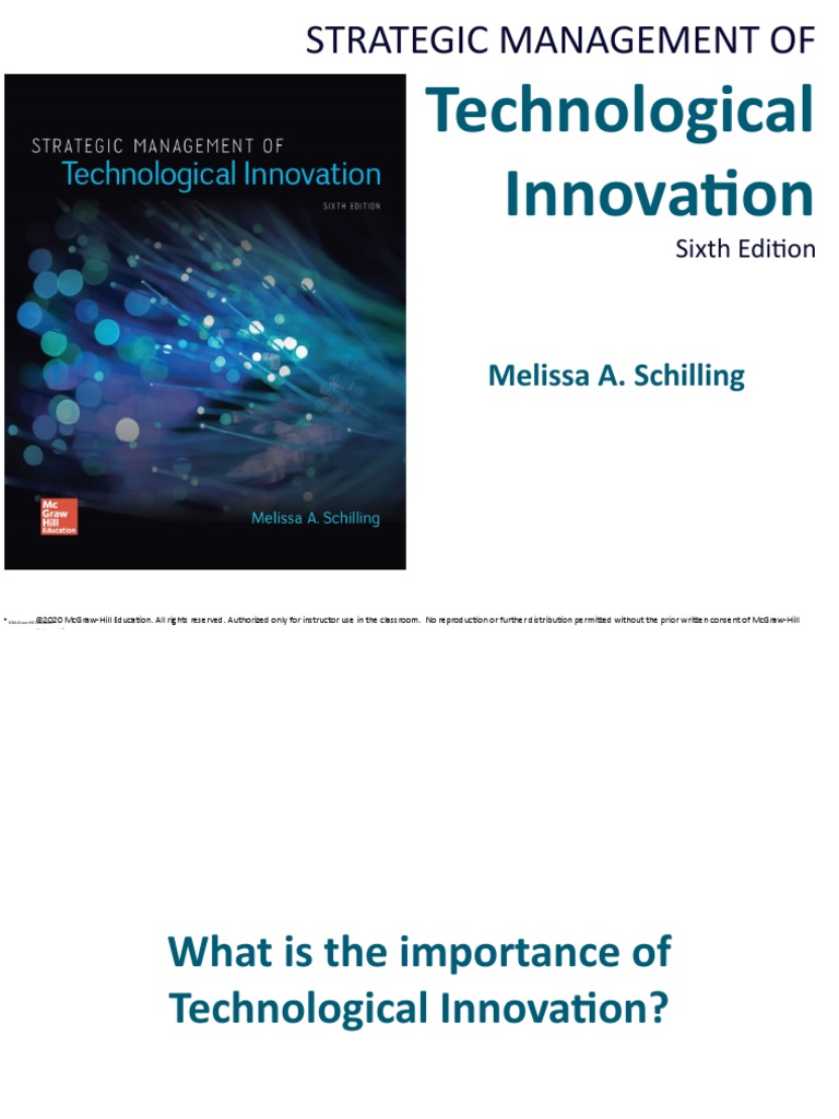 Chapter 1 Online | PDF | Innovation | Strategic Management