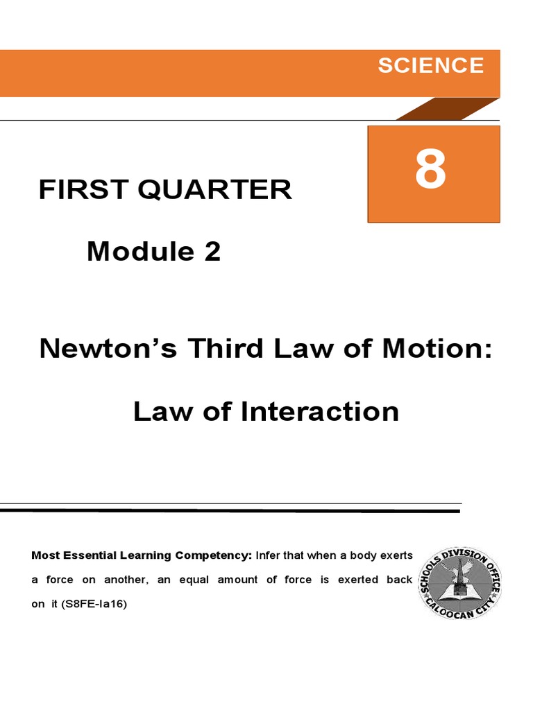 Science 8 Q1 Week 2 | PDF | Force | Mass Science 8 Q1 Week 2 | PDF | Force | Mass