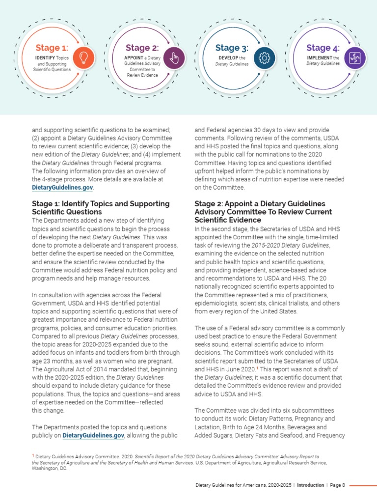 Dietary Guidelines For Americans 2020-2025-3 | PDF | Systematic Review ...