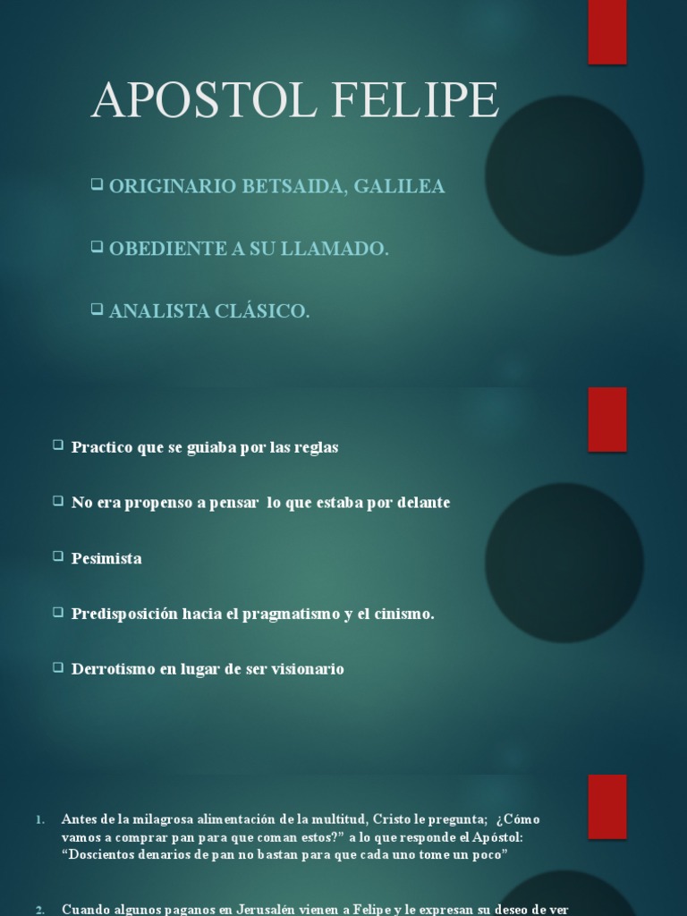 Apostol Felipe | PDF