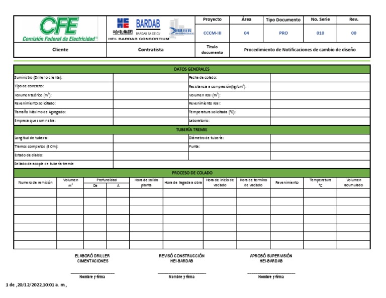 Check List para Colado | PDF