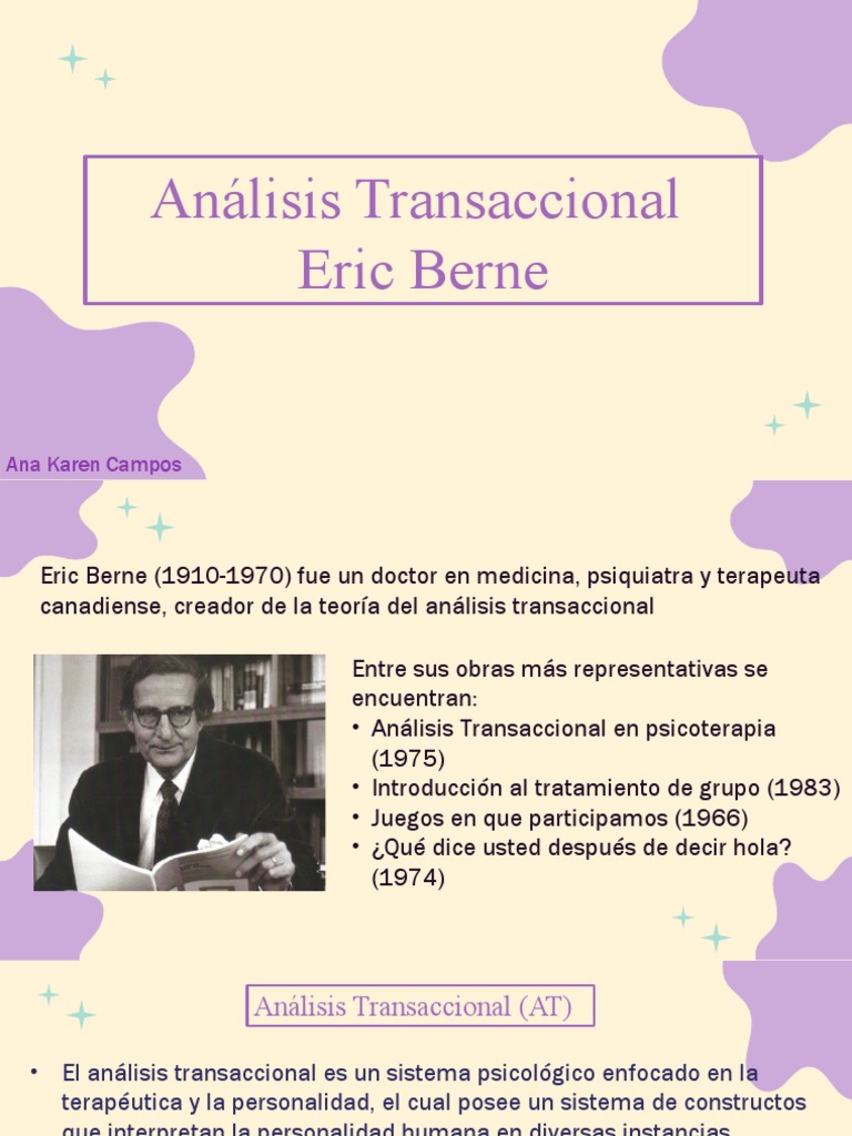 Eric Berne AT | PDF