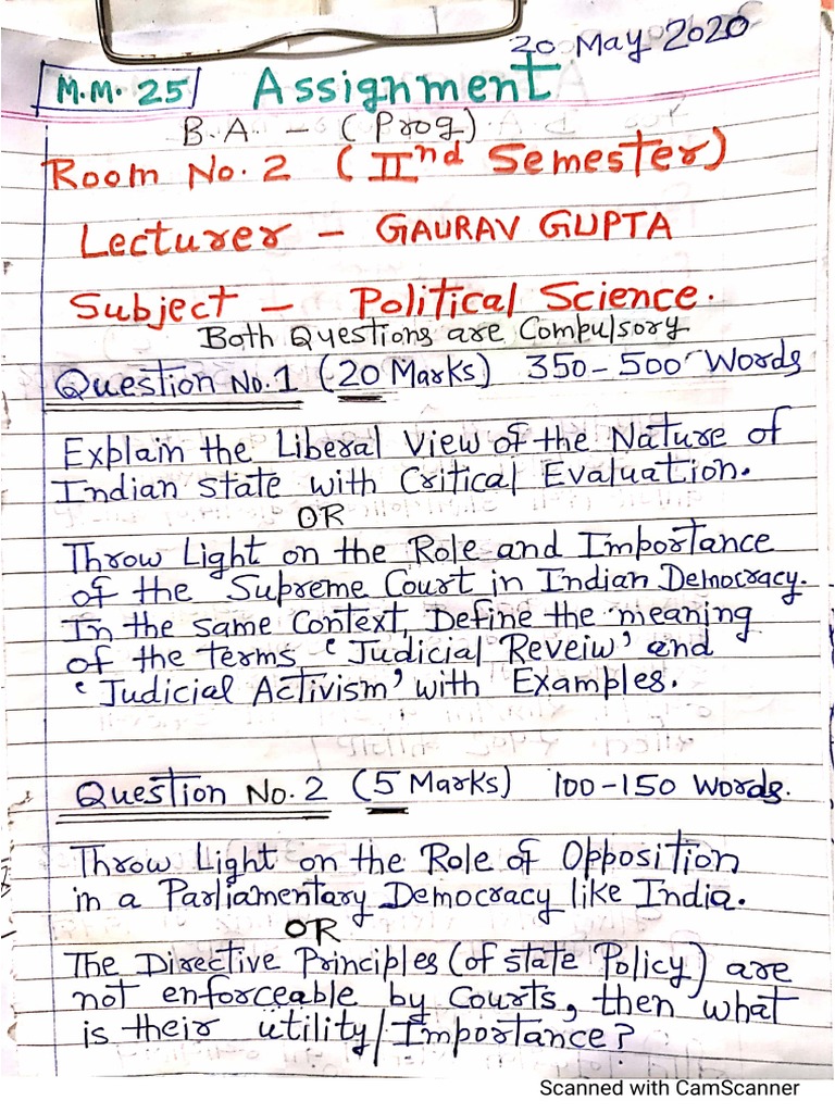 English Medium Assignment | PDF