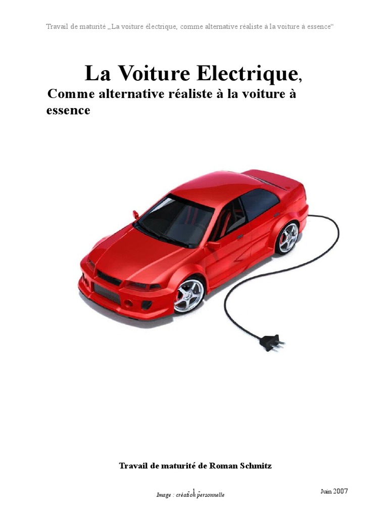 Voiture Electrique | PDF | Centrale électrique | Voiture électrique