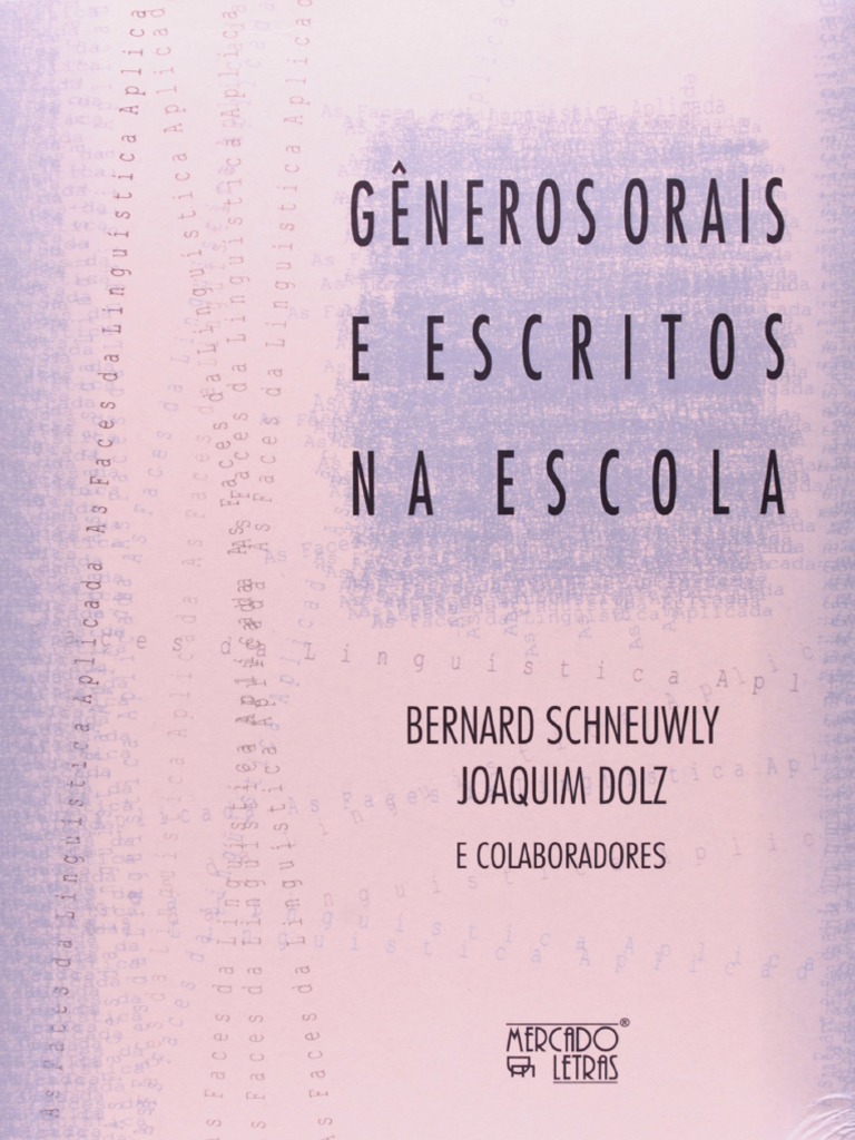 Gêneros Orais e Escritos na Escola | PDF | Carreira e Crescimento