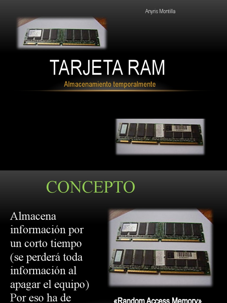 Tarjeta RAM II | PDF