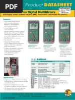 Digitech QM1529 Multimeter Manual | PDF