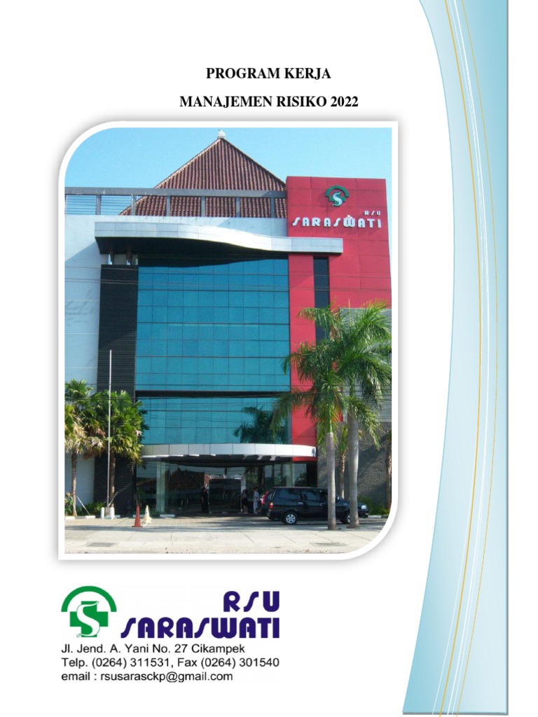 Program Kerja Manajemen Risiko 2022 | PDF