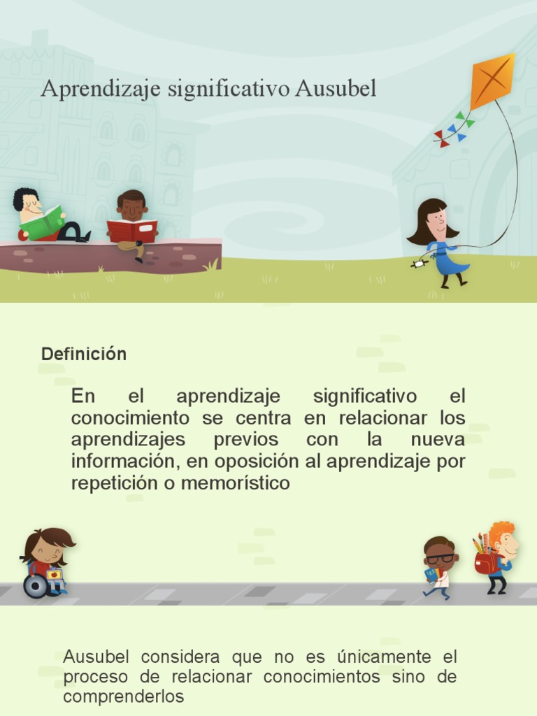 Aprendizaje Significativo Ausubel | PDF | Aprendizaje | Cognición
