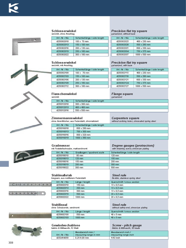 Measuring Tool | PDF