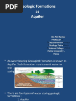 Aquifer, Aquitard, Aquiclude, Aquifuge | PDF | Aquifer | Permeability ...