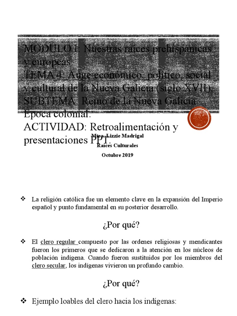 Auge de la Nueva Galicia en el XVII | PDF | Nueva españa | Imperio español