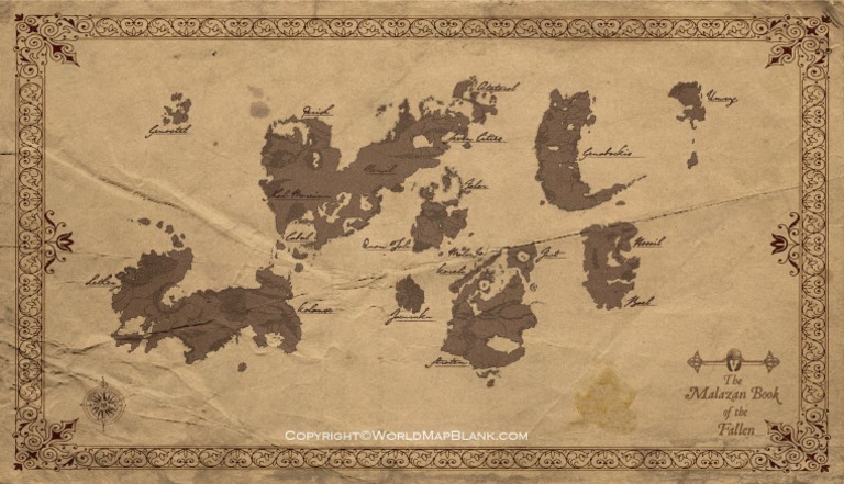 Malazan World Map | PDF