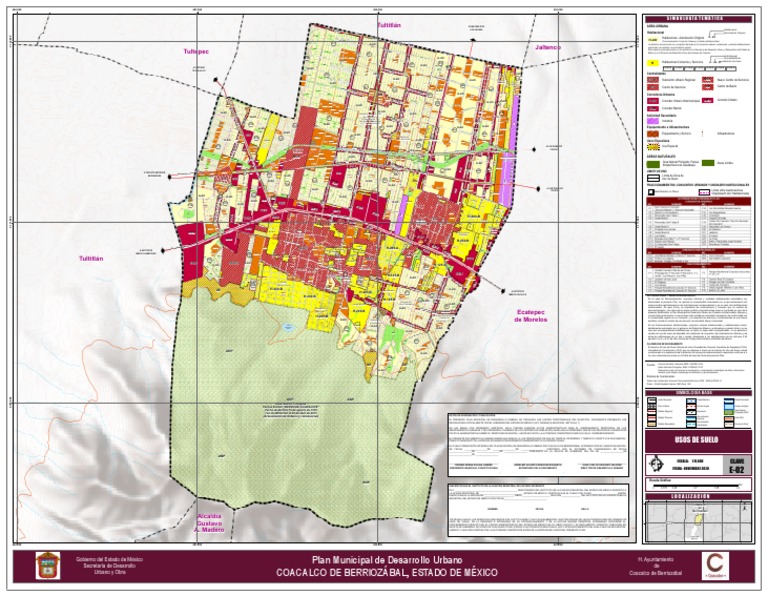 Plan de Desarrollo Urbano Coacalco | PDF