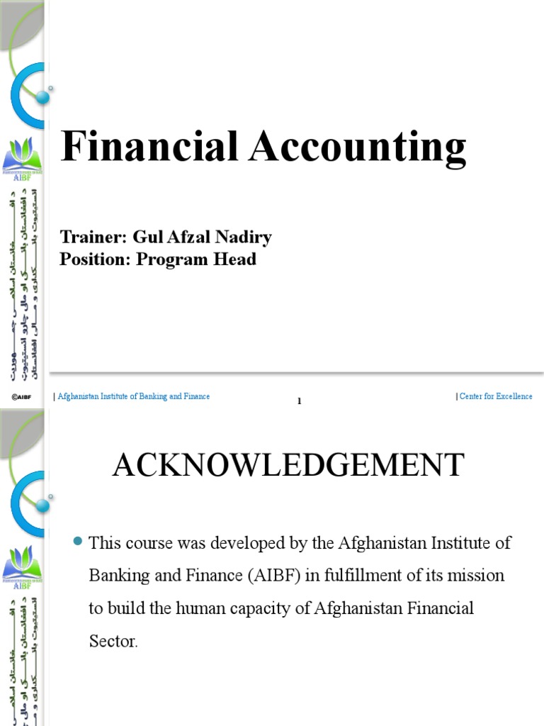 Introduction 2 | PDF | Accounting | Banks