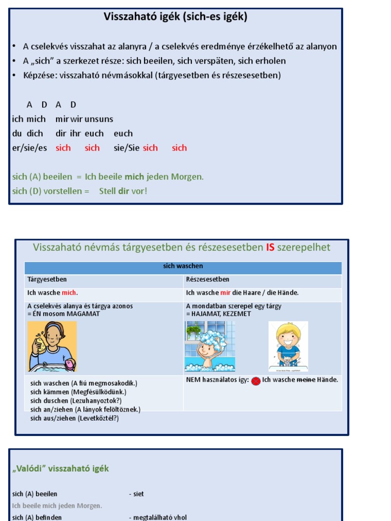Reflexive Verben | PDF