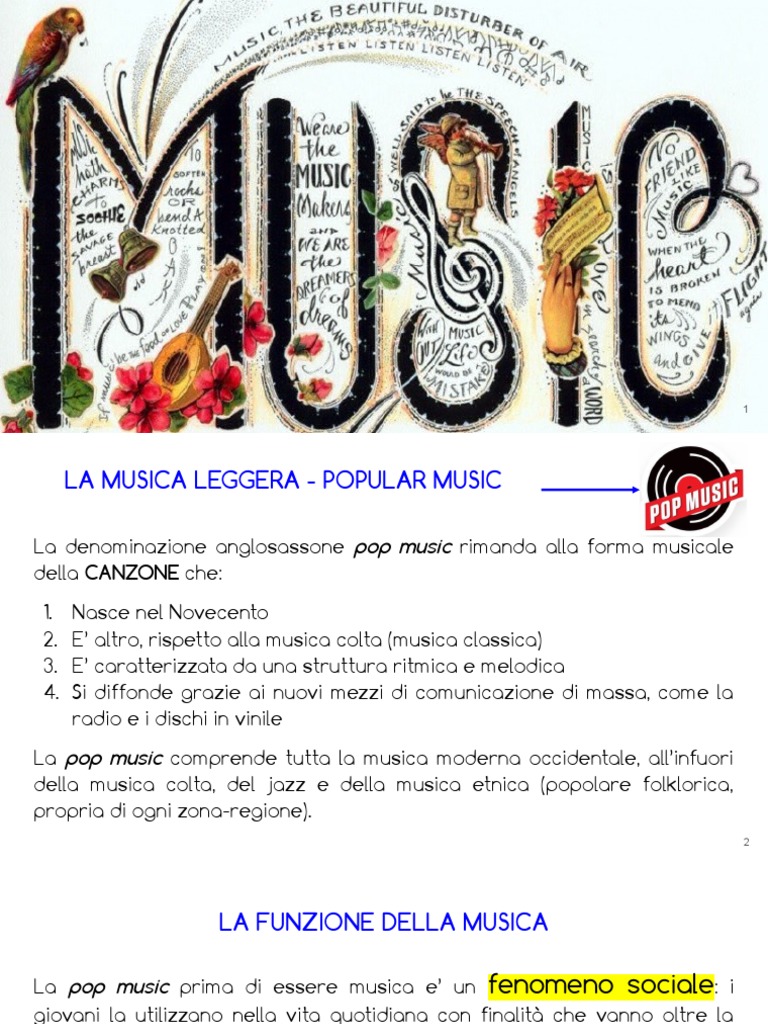 Musica Leggera | PDF