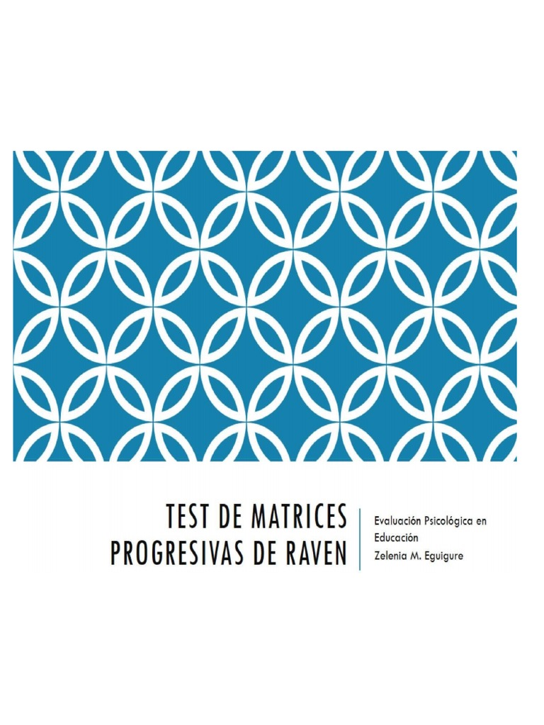Test de Raven | PDF