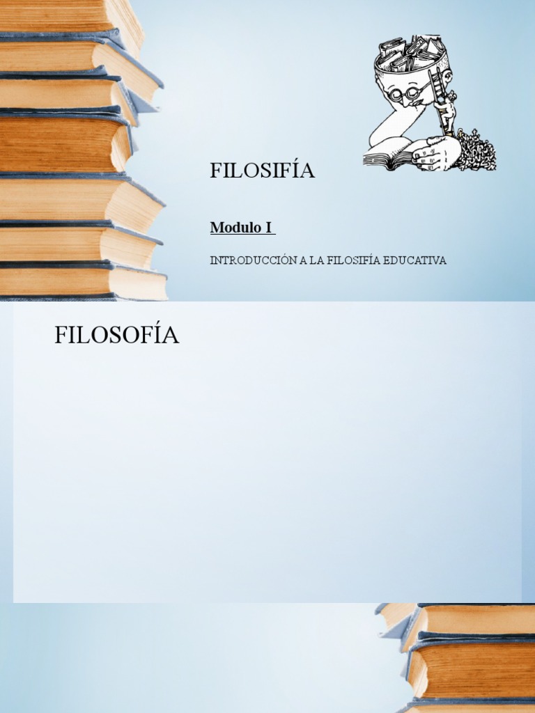 Introduccion A La Filosofia Educativa | PDF