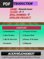 Class 11 English Project Cbse | PDF