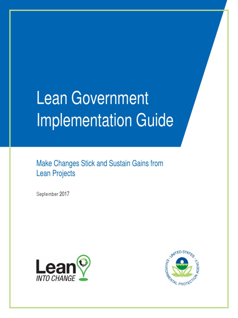 Lean Government Implementation Guide | PDF | Lean Manufacturing ...