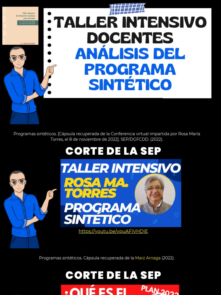 Programa Sintético | PDF | Evaluación | Aprendizaje