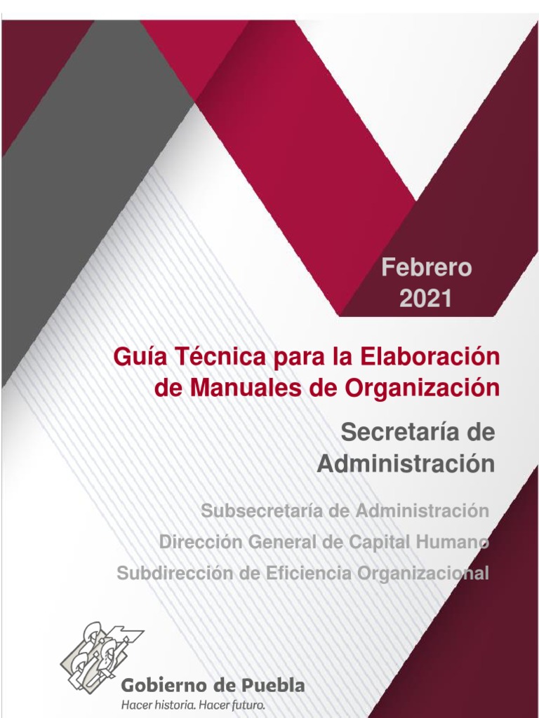 Guía Técnica para Elaborar Manuales de Operaciones | PDF ... Guía Técnica para Elaborar Manuales de Operaciones | PDF ...