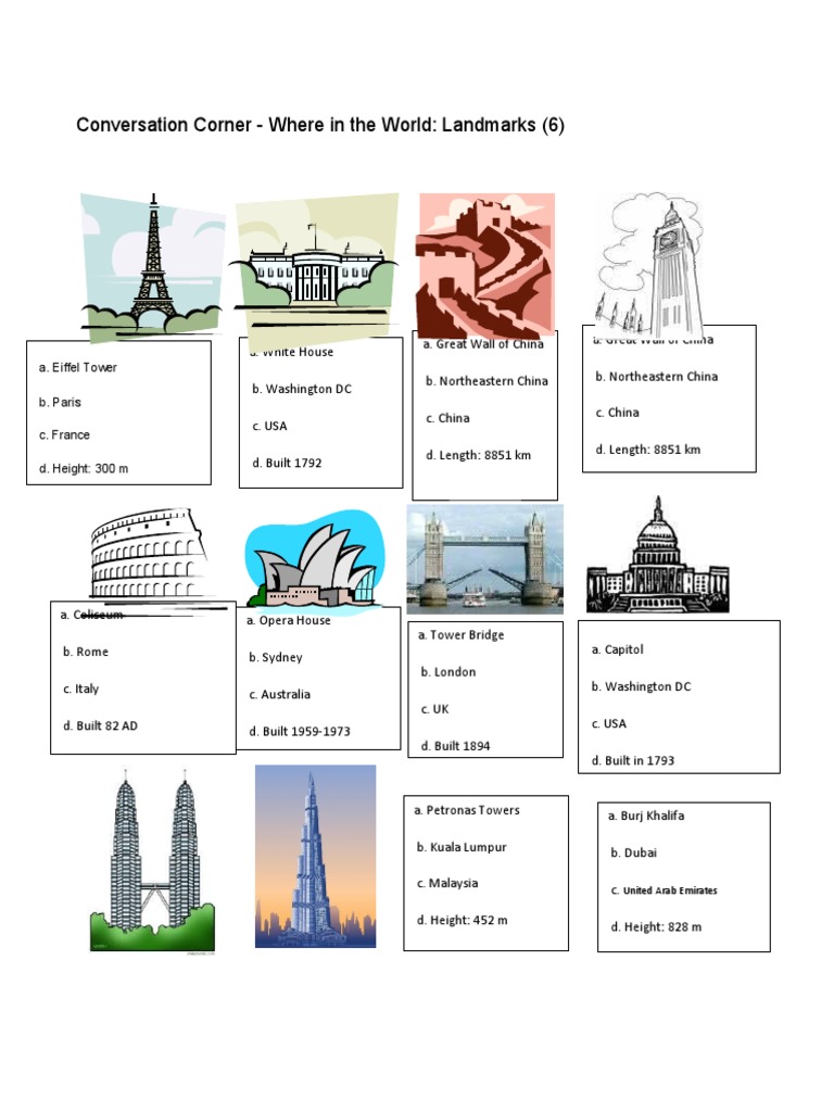 P3 Where in The World Landmarks Conv - Evelyn Tolentino Pérez - Tarea 2 ...