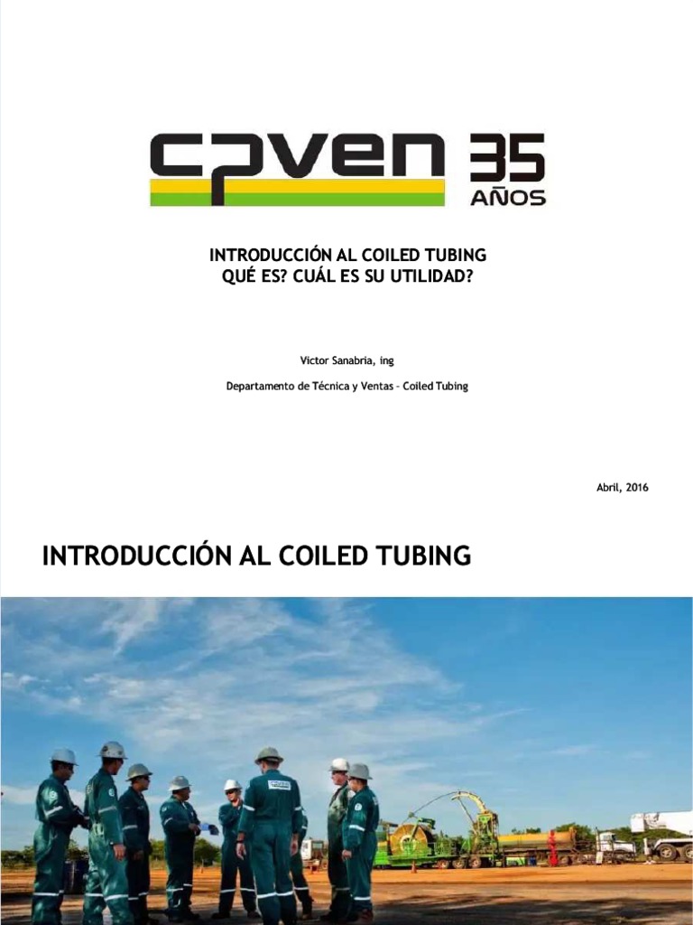 Coiled Tubing | PDF | Gases | Mecánica de fluidos