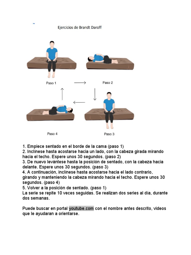 Ejercicios Vertigo | PDF