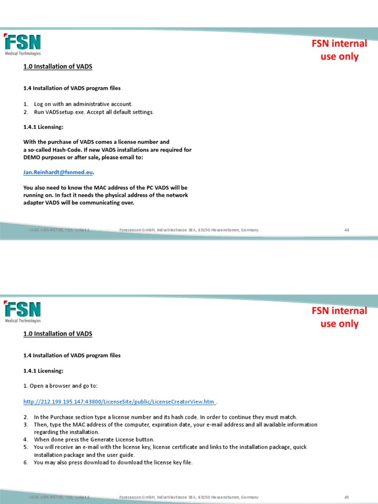 How To Register and Activate VADS | PDF | Computer File | Computing