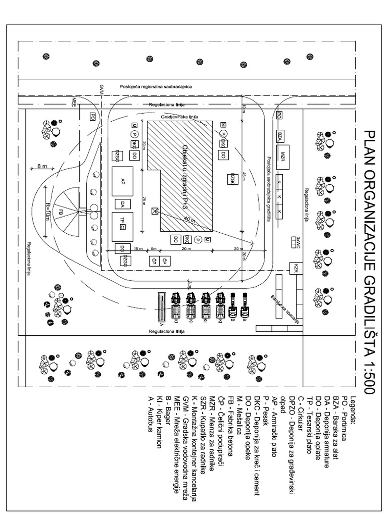 Plan Organizacije Gradilista | PDF