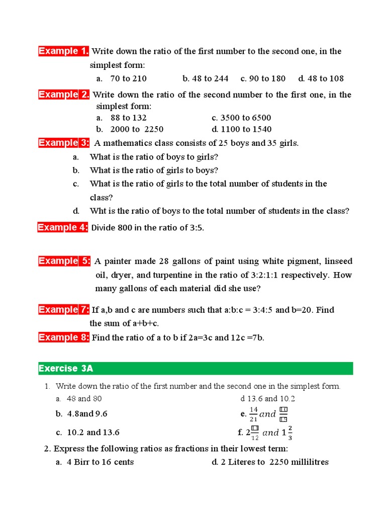 Grade 7 Math Question | PDF | Percentage | Ratio