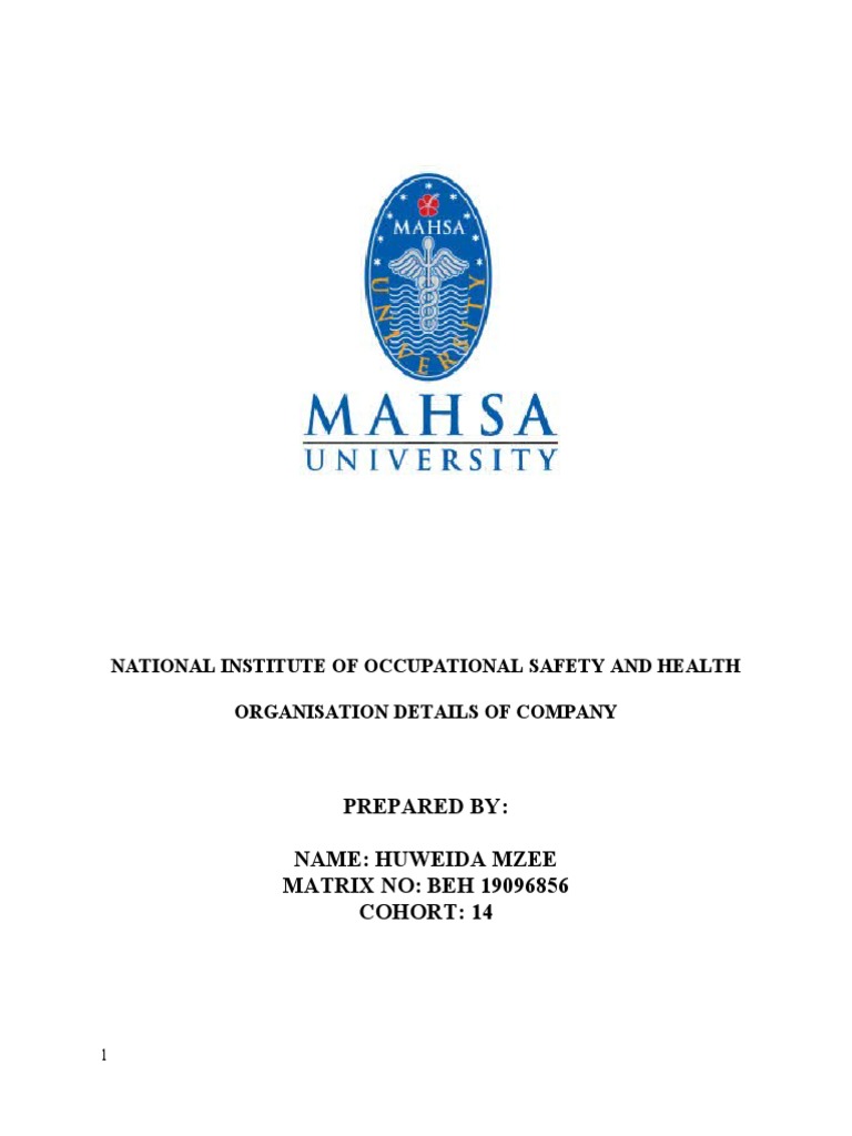 Industrial Report | PDF | Occupational Safety And Health | Dangerous Goods