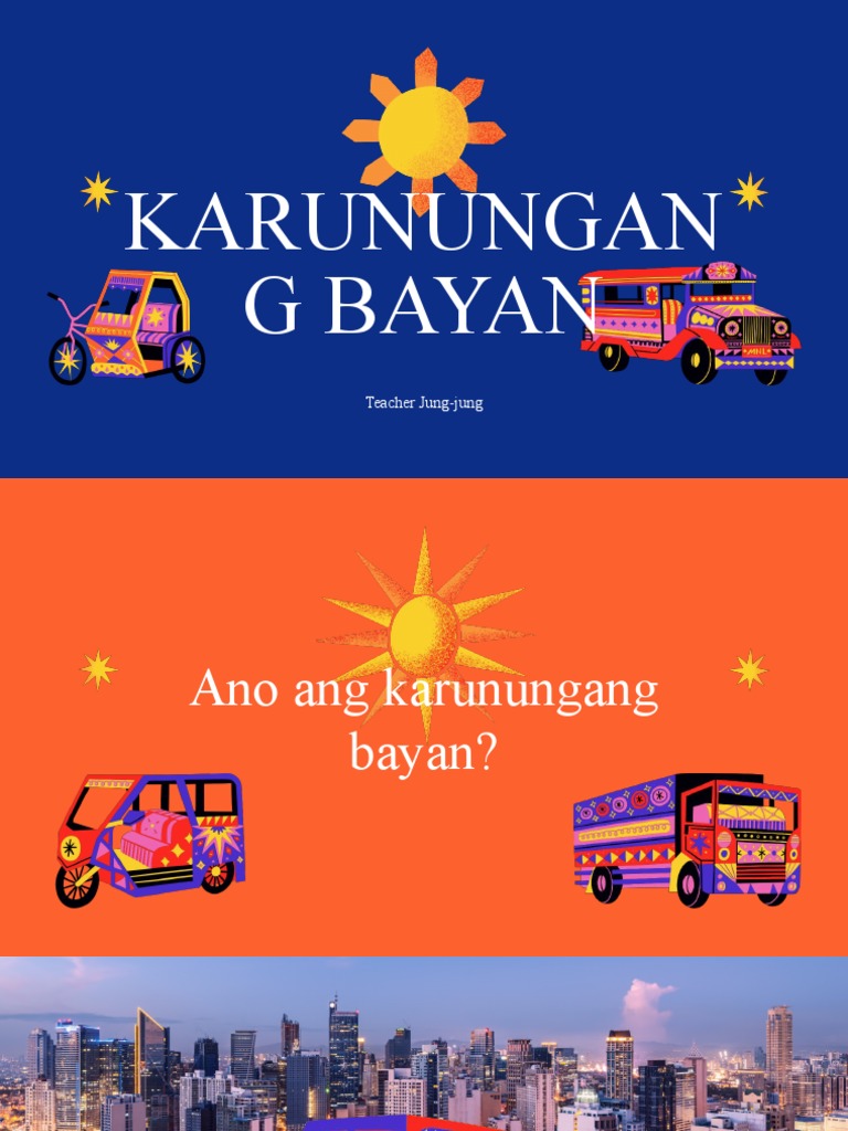 Karunungan G Bayan: Teacher Jung-Jung | PDF
