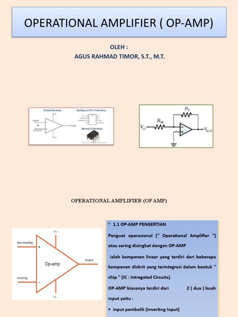 Op Amp | PDF