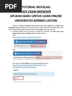 Panduan SEB di SCOLA untuk Semua OS | PDF