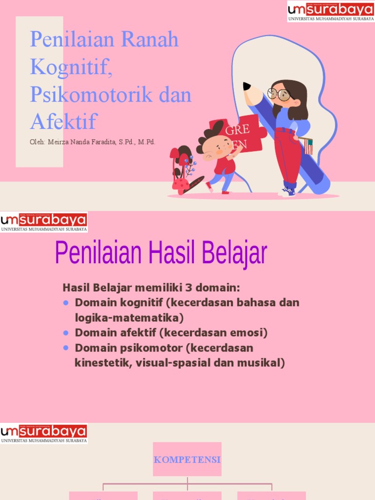 Penilaian Ranah Kogniti, Psikomotorik, Afektif | PDF