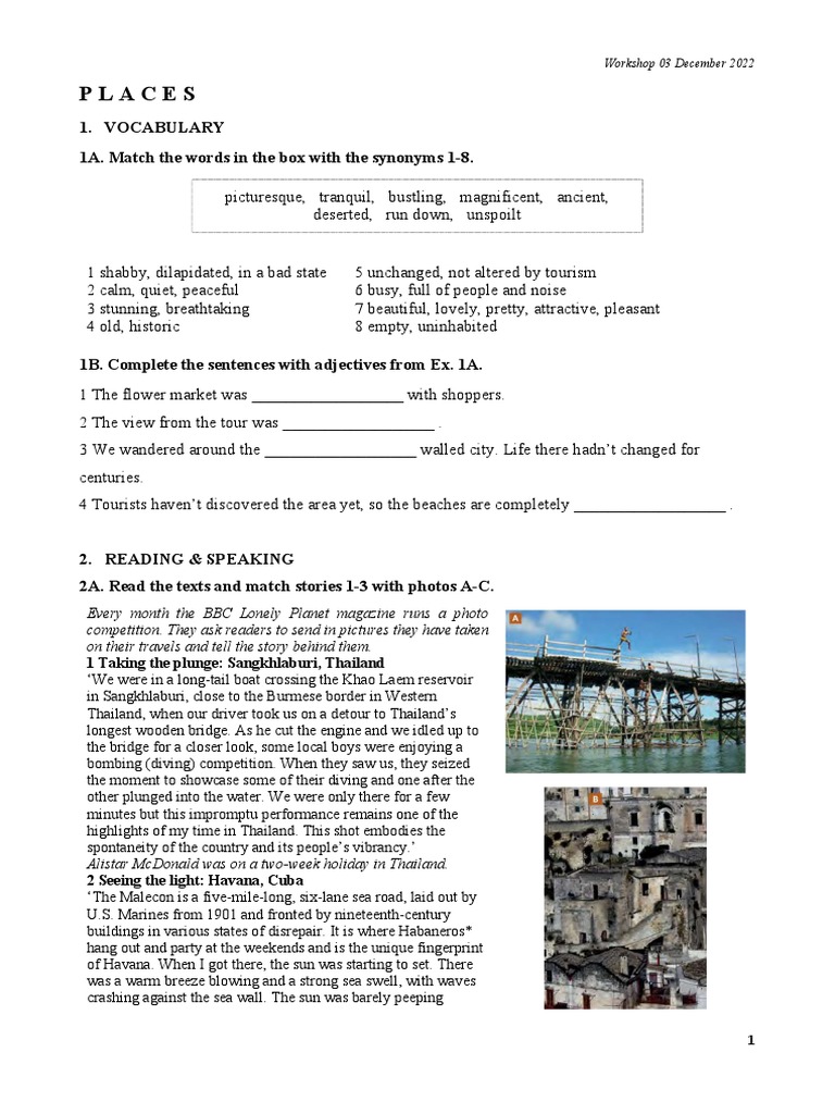 Workshop Materials 031222 | PDF | Hotel | Traffic