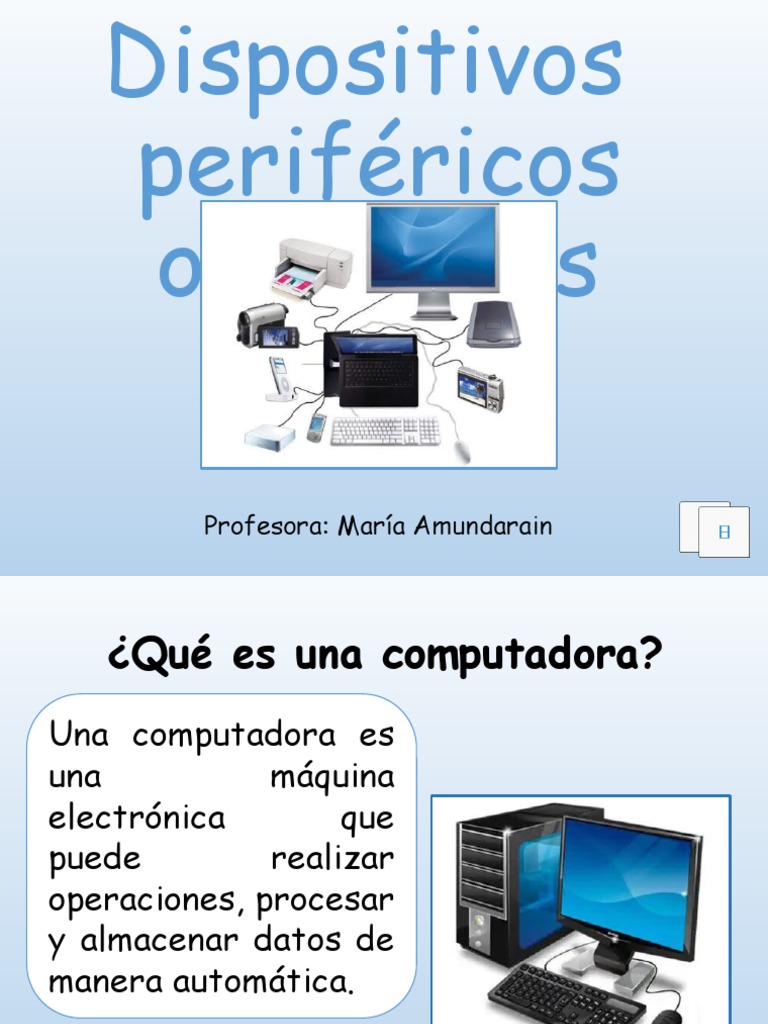 Dispositivos Periféricos Opcionales | PDF