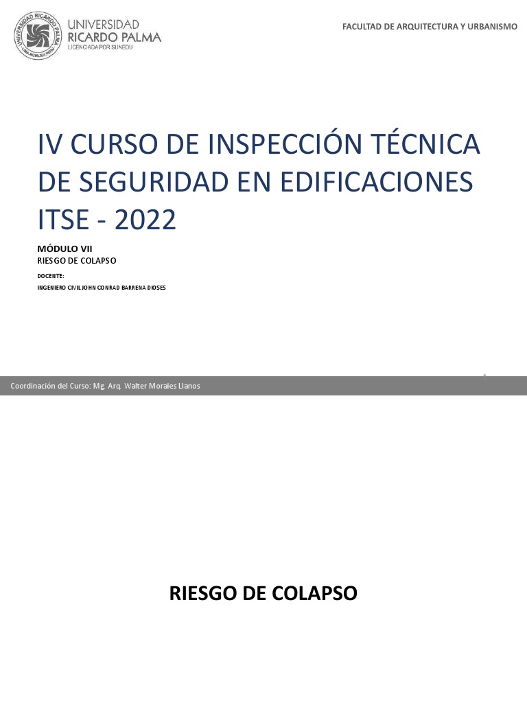 Modulo VII - Sesion 1 Estructuras - Ing JB | PDF | Hormigón | Fundación (Ingeniería)