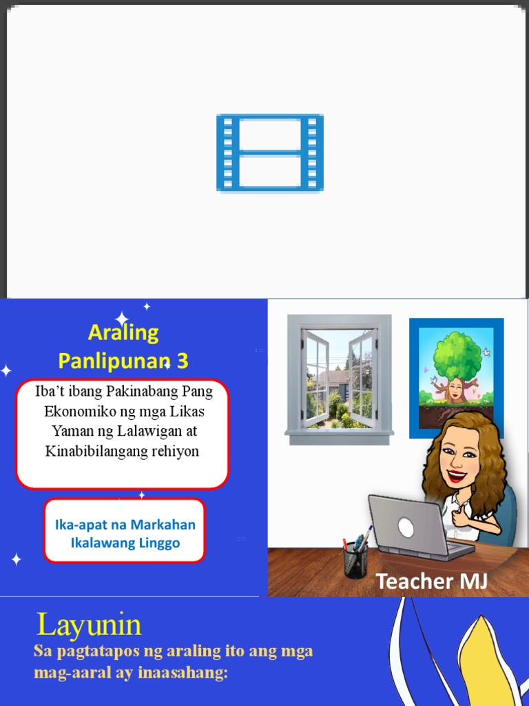 AP 3 Quarter 4 Week 2 Iba't Ibang Pakinabang Pang Ekonomiko NG Mga ...