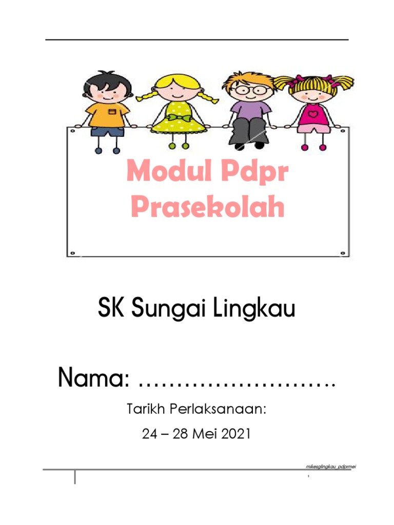 Modul Pdpr Prasekolah 2021 | PDF